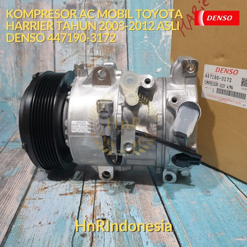 Jual Kompresor AC Mobil Toyota Harrier Tahun 2003-2012 COMPRESSOR ASLI ...