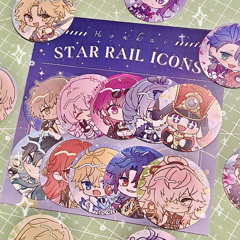 Jual Honkai Star Rail Icons HSR Die Cut Stickers | Shopee Indonesia