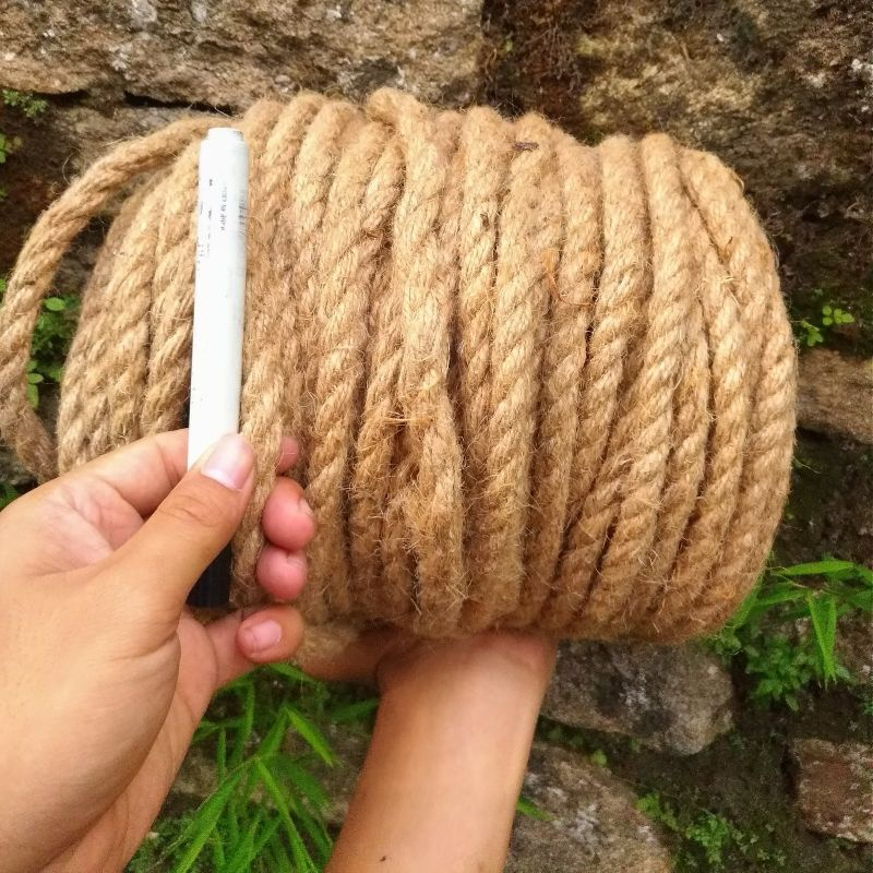 Jual Tali tambang goni 11mm tambang serat alam dadung goni meteran ...