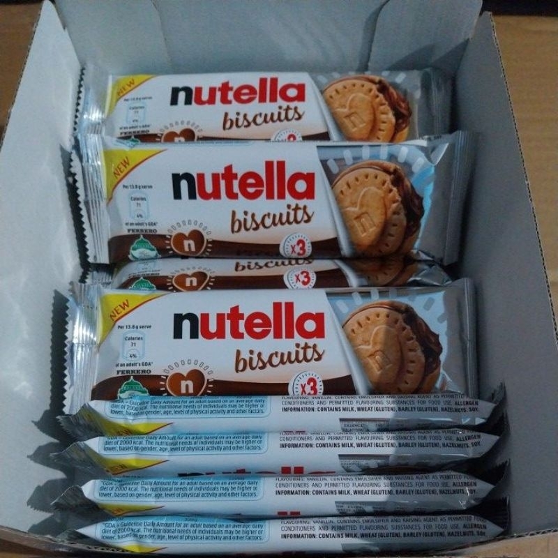 Jual NUTELLA BISCUITS SACHET(Halal) | Shopee Indonesia