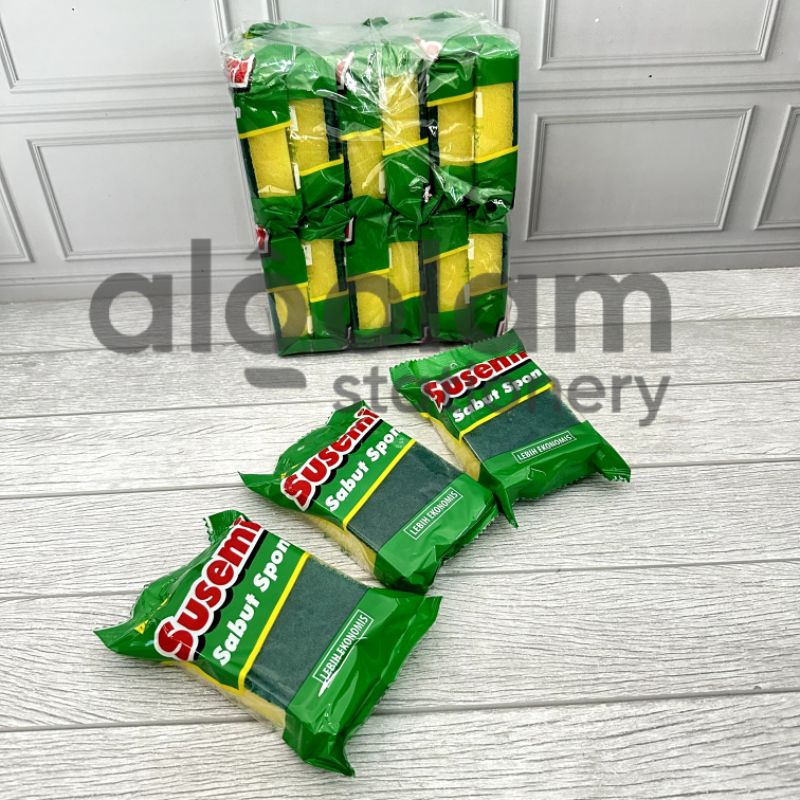 Jual ECER ( 1 PCS ) Sabut Spon Cuci Piring SUSEMI | Shopee Indonesia