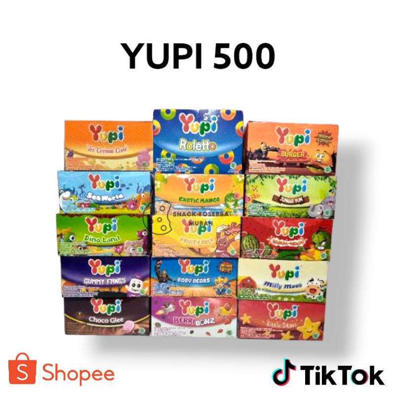 Jual [HARGA MURAH] YUPI PERMEN isi 24 pcs | Shopee Indonesia
