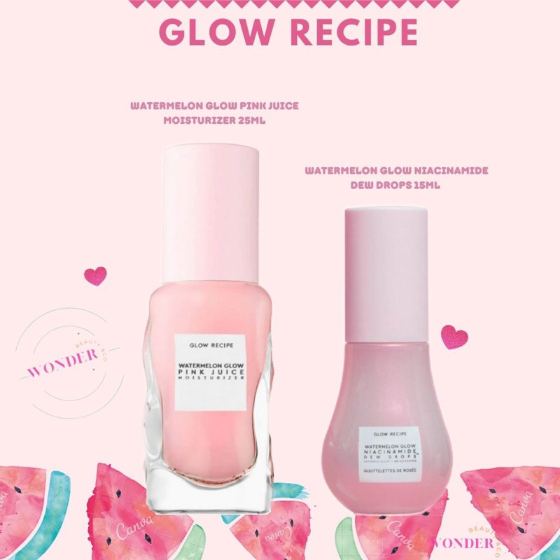 Jual READY GLow Recipe Watermelon Glow Pink Juice Moisturizer 25ml ...