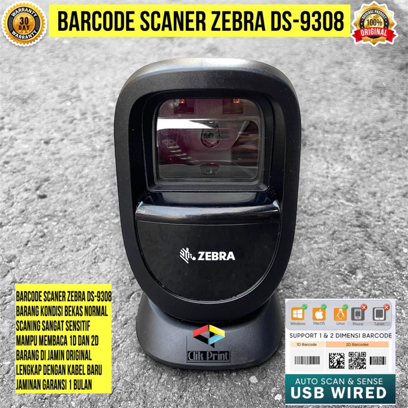 Jual Barcode Scaner Zebra DS-9308 Bekas | Shopee Indonesia