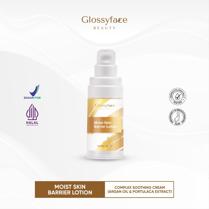 Jual Glossyface Beauty - Moist Skin Barrier Lotion (serum iritasi ...