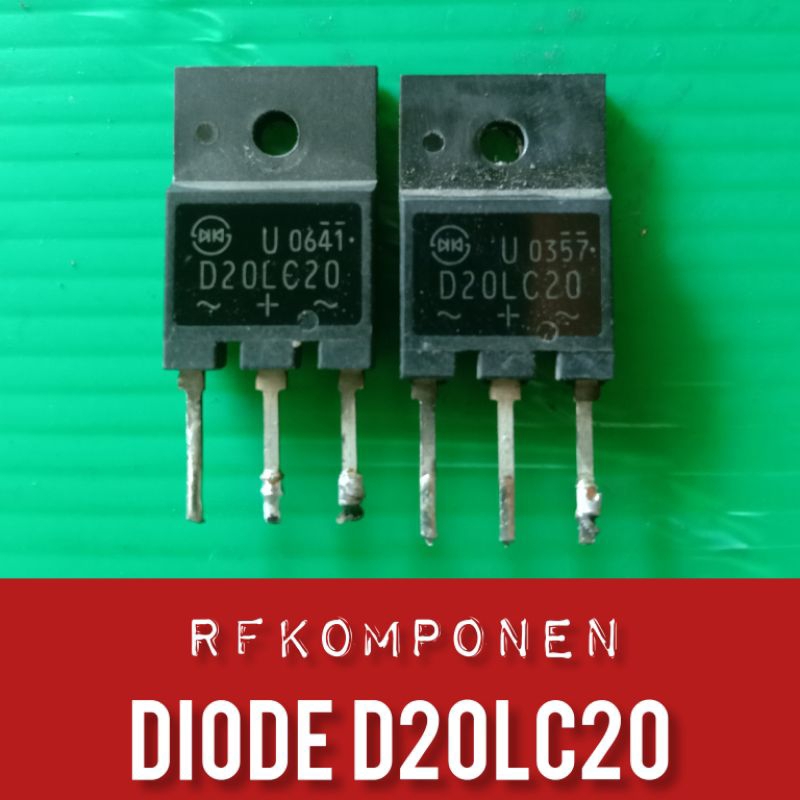 Jual DIODE D20LC20 ( 20A 200V ) | Shopee Indonesia
