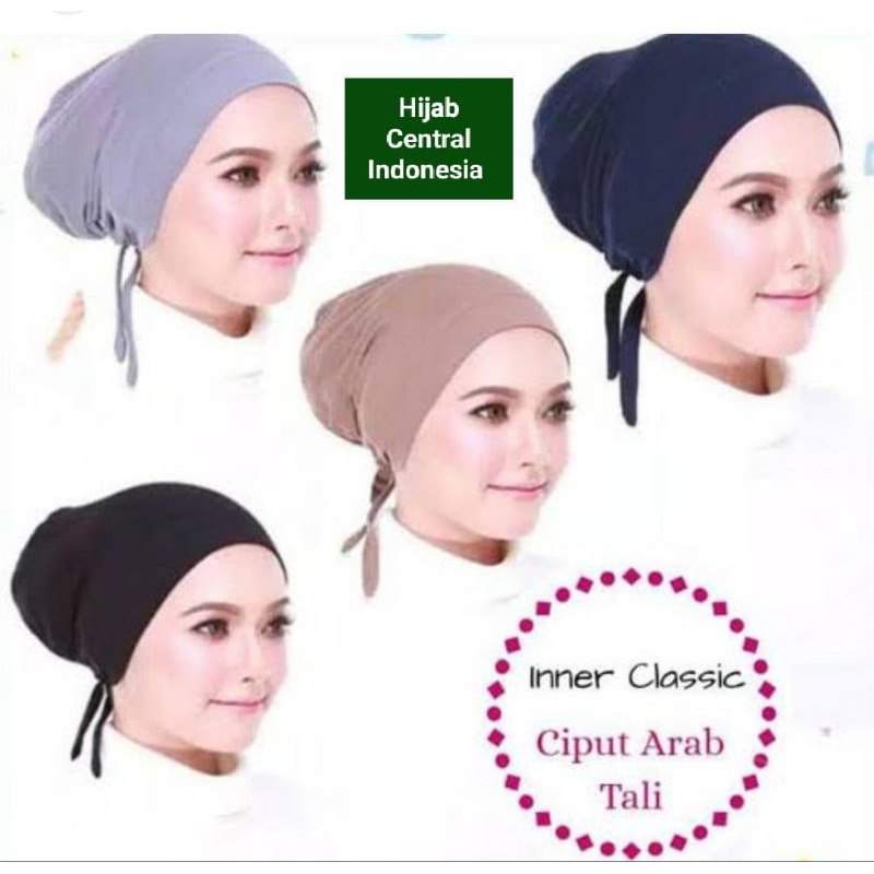 Jual Ciput BASIC TALI - Ciput Arab - Ciput ikat Polos - Bahan Kaos ...