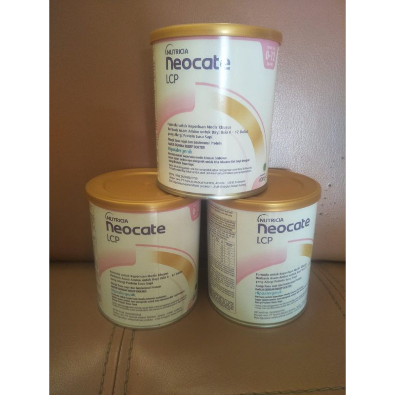 Jual Susu Neocate Lcp Nutricia 400G | Shopee Indonesia