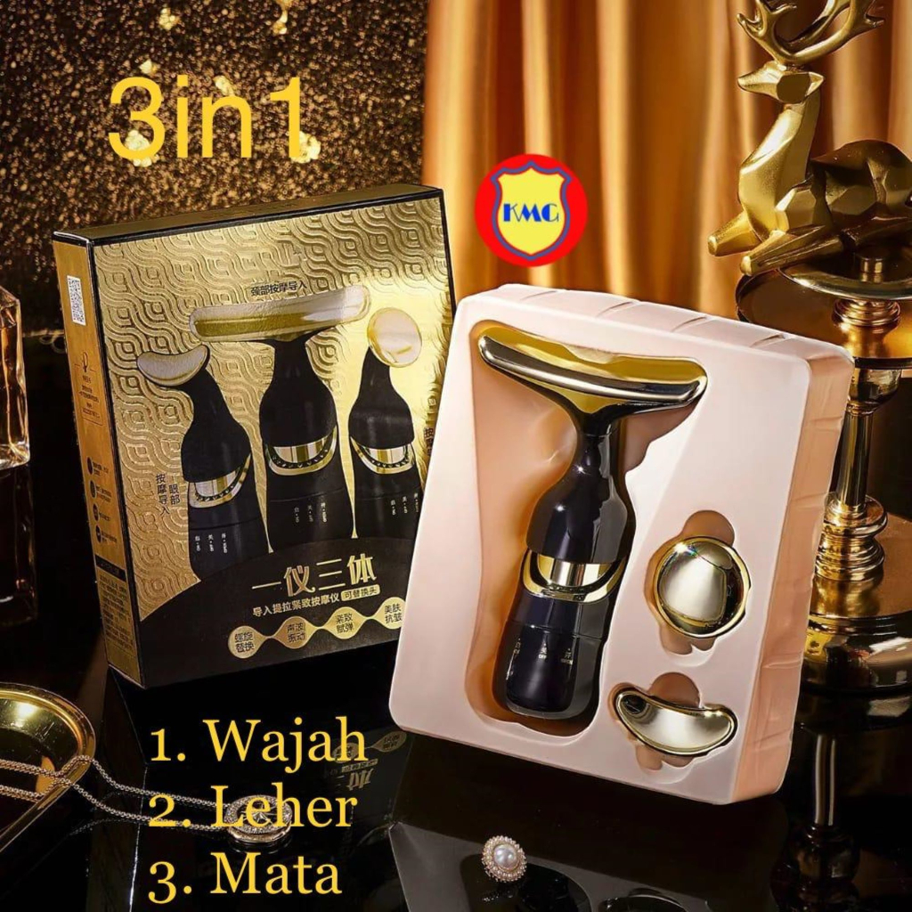 Jual Alat Setrika Wajah 3 in 1-Alat Pengencang Wajah Leher Mata ...