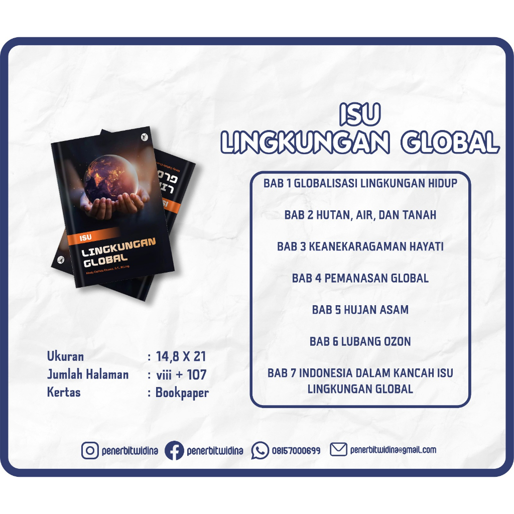 Jual BUKU ISU LINGKUNGAN GLOBAL | Shopee Indonesia