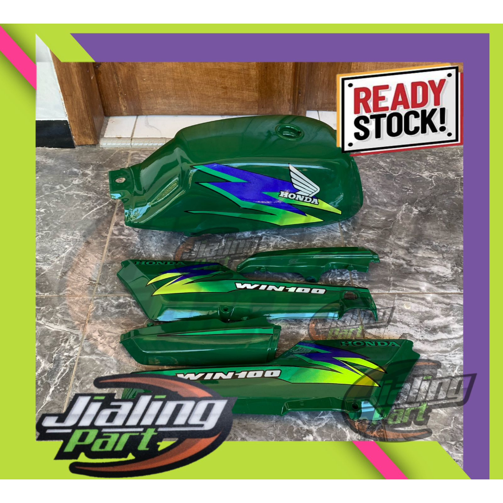Jual TERMURAH COVER BODY WIN SET BOK AKI WIN SET TANGKI WIN WARNA HIJAU ...