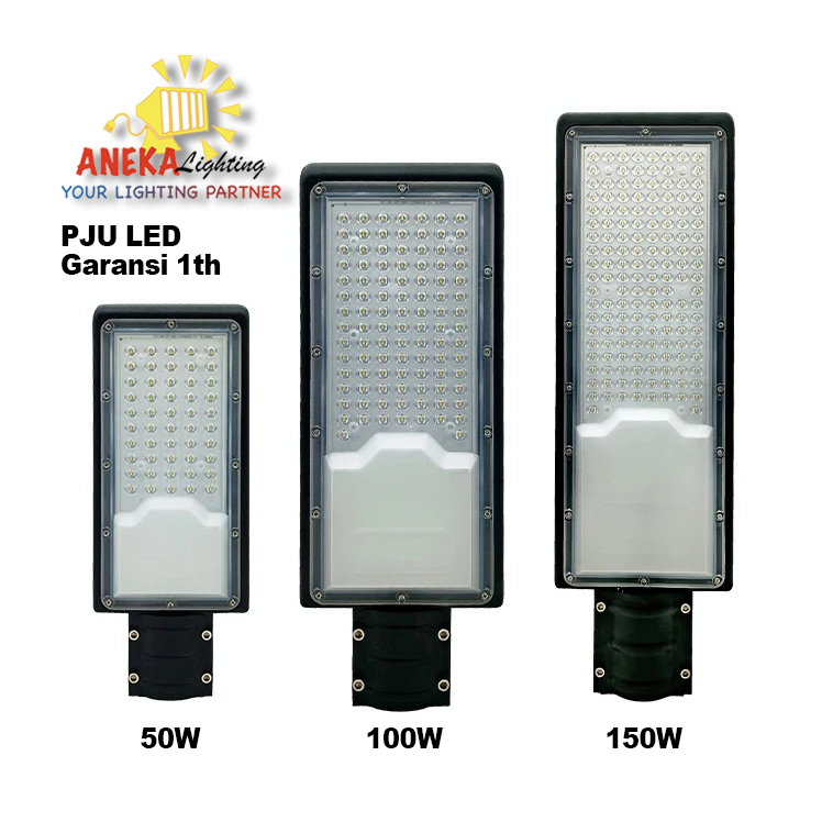 Jual HLD58 PJU LED 50W 100W 150W 6500K Lampu Penerangan Jalan Umum LED | Shopee Indonesia