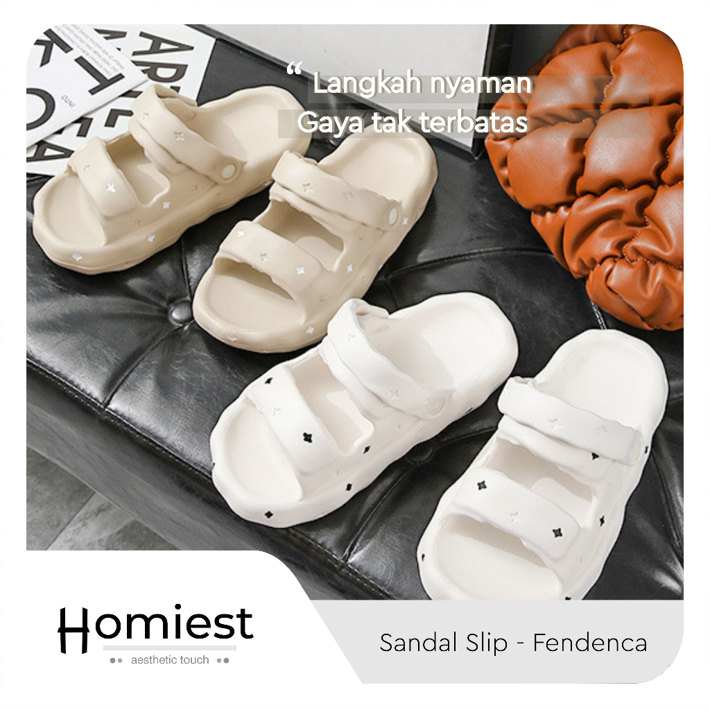 Jual Homiest - Fedenca / Sendal Warna-Warni / Sendal Karet / Sendal ...