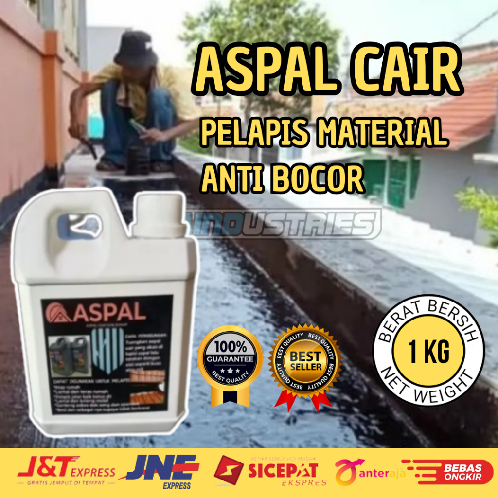 Jual Aspal Emulsi Pelapis Anti Rembes Tambal Dak Beton Genteng Kayu ...