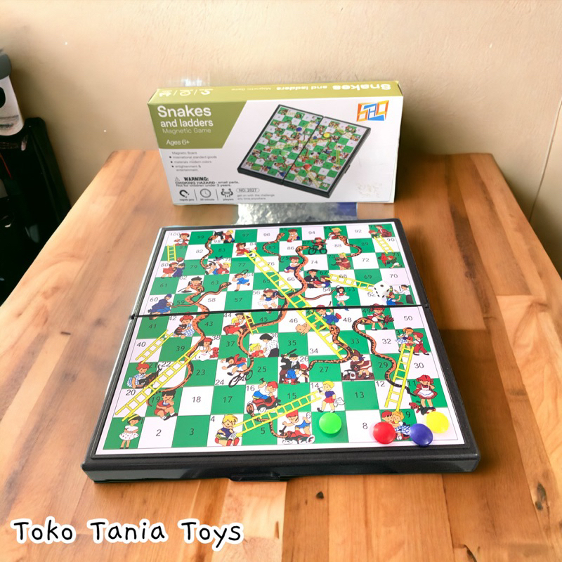 Jual Permainan Ular Tangga Monopoli Dengan Dadu Kartu Mainan Anak Cewek ...