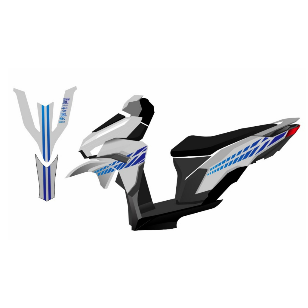 Jual STRIPING TRANSPARAN VARIO NEW 125 2023 GEN 2 SKYLINE MOST WANTED ...