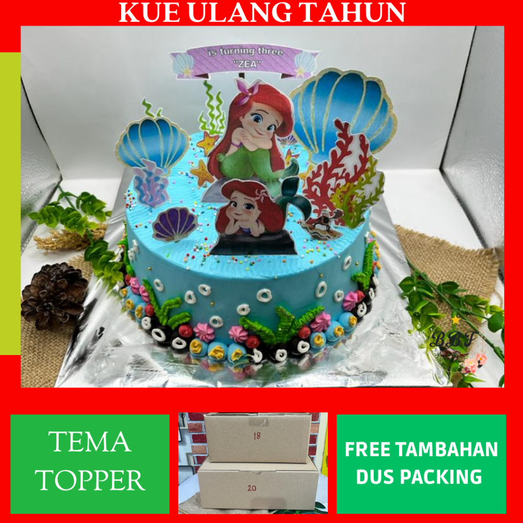 Jual Kue Ultah 20 topper Ulang Tahun /Topper Ultah / Cake Ultah ...