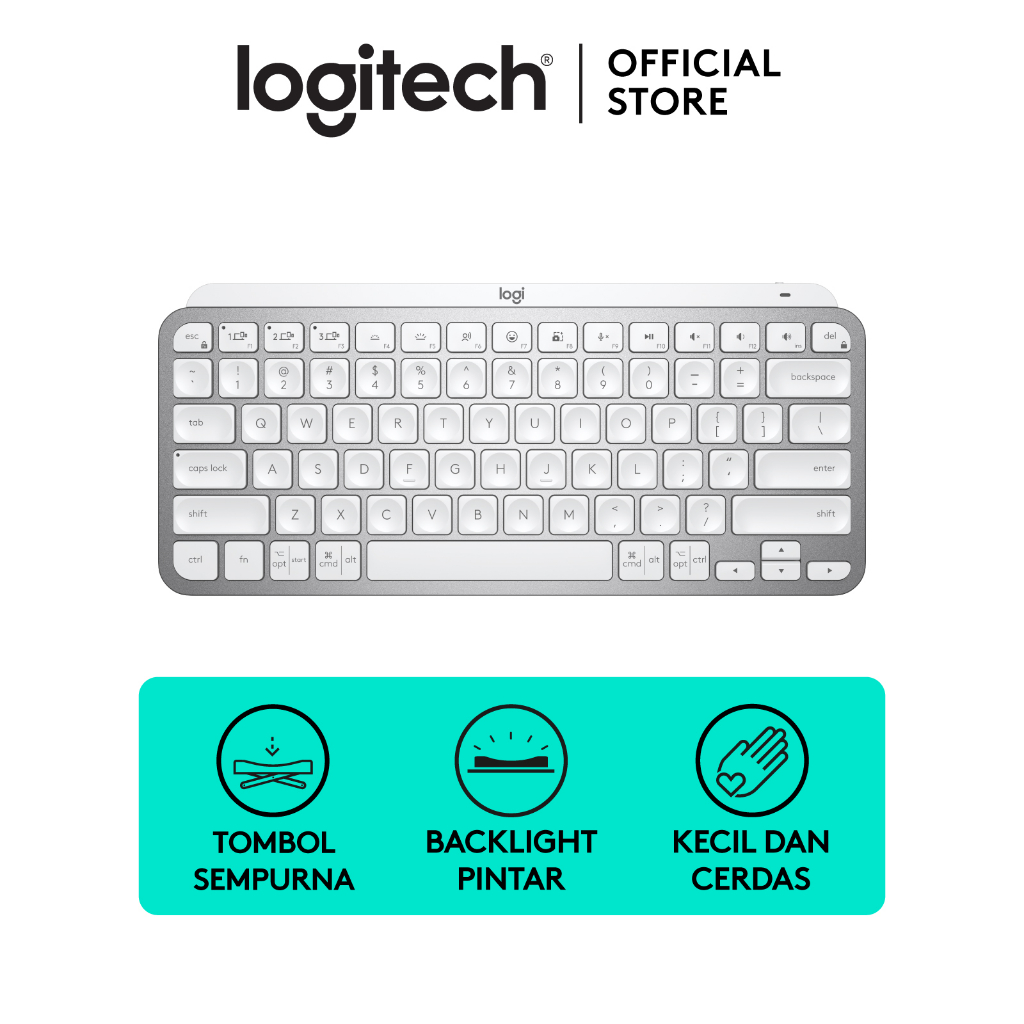 Jual Logitech MX Keys Mini (For Mac) Keyboard Wireless Bluetooth ...