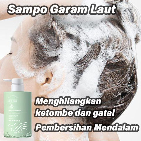 Jual Sampo Garam Laut Deep Cleansing Shampoo Shampoo Anti Ketombe Meringankan Gatal Pada Kulit ...