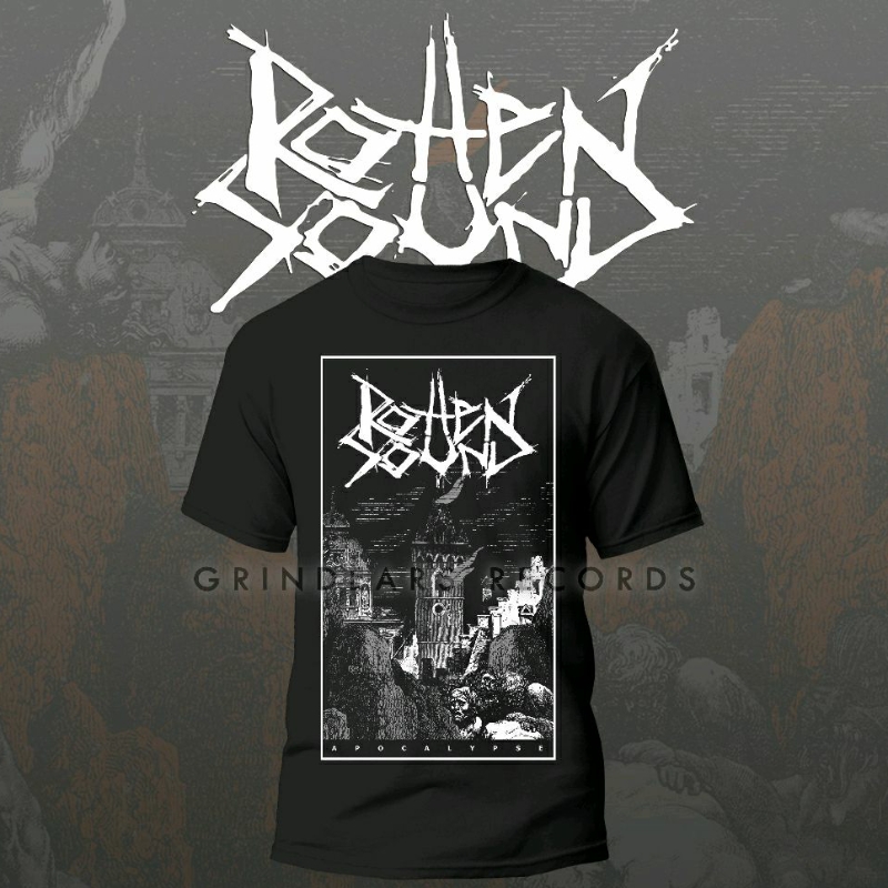 Jual TSHIRT ROTTEN SOUND - APOCALYPSE (OFFICIAL MERCH) | Shopee Indonesia