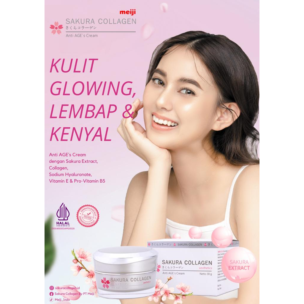 Jual Sakura Collagen Cream 30 Gr & 10 Gr | Shopee Indonesia