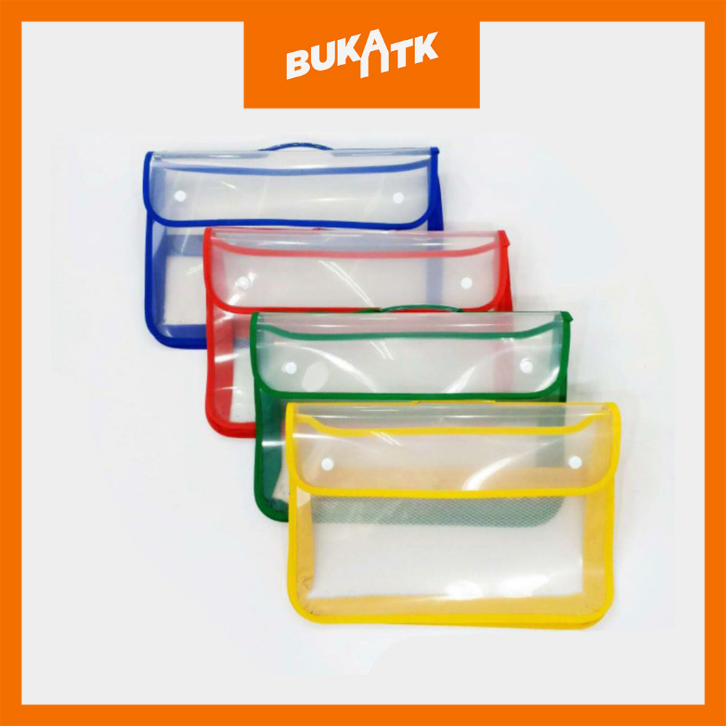 Jual Map / School Bag / Map kancing 2 untuk document | Shopee Indonesia