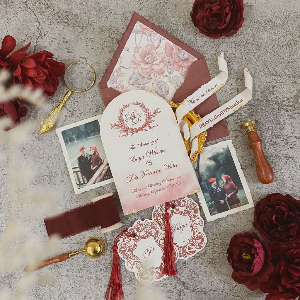 Jual Keepsake | Wedding Vows | Handmade Undangan Aesthetic (Classic ...