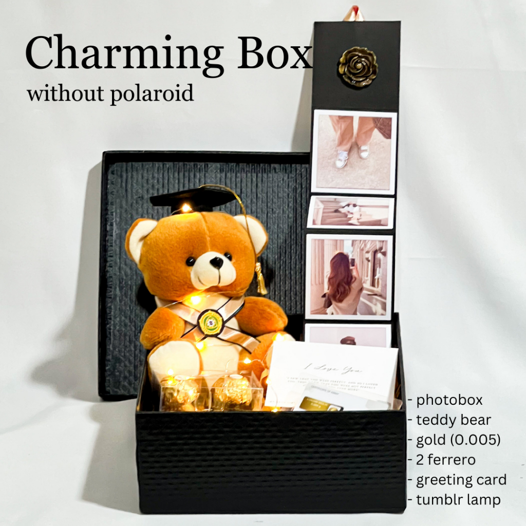 Jual CHARMING BOX - HAMPERS WISUDA / HAMPERS GRDAUATION / HADIAH WISUDA ...