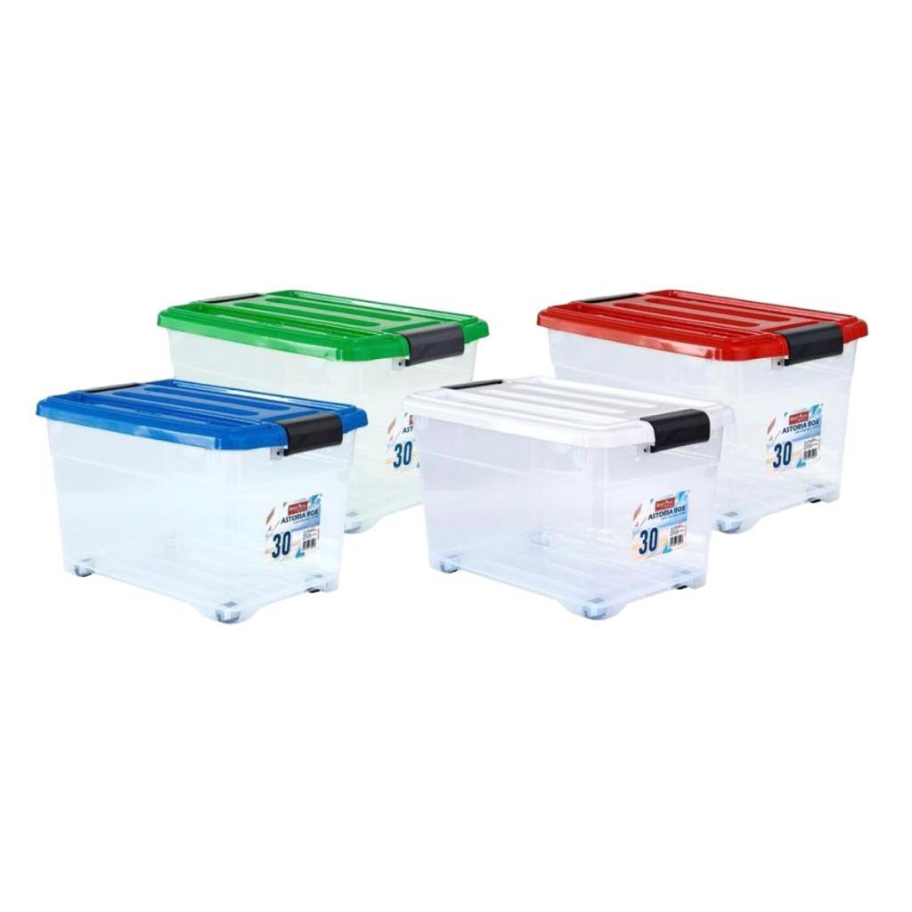 Jual BasicHome By LionStar CB 30 Liter Container Box Astoria Kotak CB30 ...