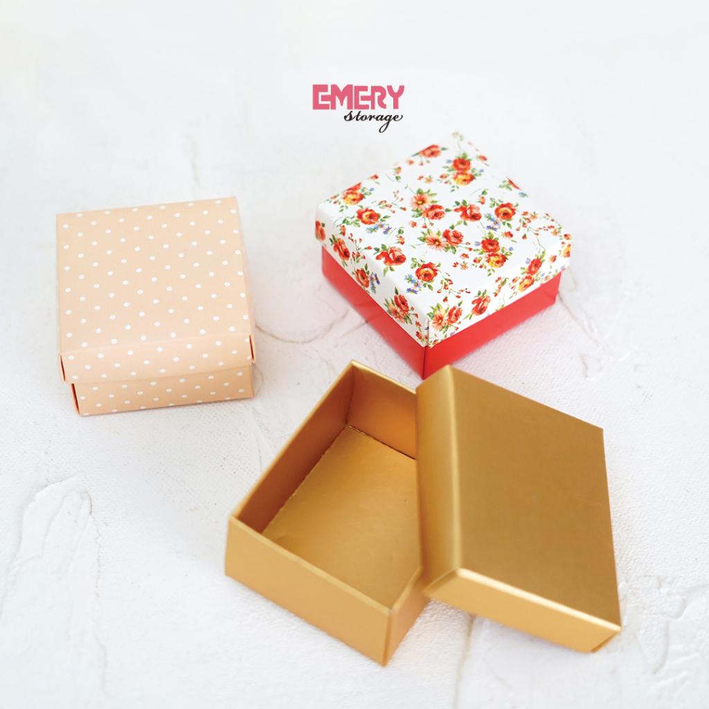 Jual (Dapat 10 pcs) Mini Gift Box Kertas Karton / Souvenir Box Mini ...