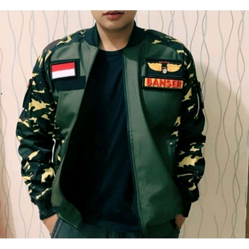 Jual JAKET BOMBER BANSER | Shopee Indonesia