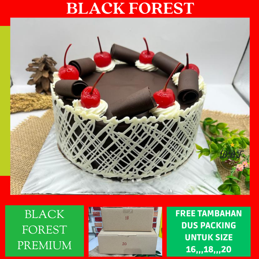 Jual Black forest / Kue Ulang Tahun / Birthday Cake / Cake Ultah / Cake Ulang Tahun / Kue Ultah ...