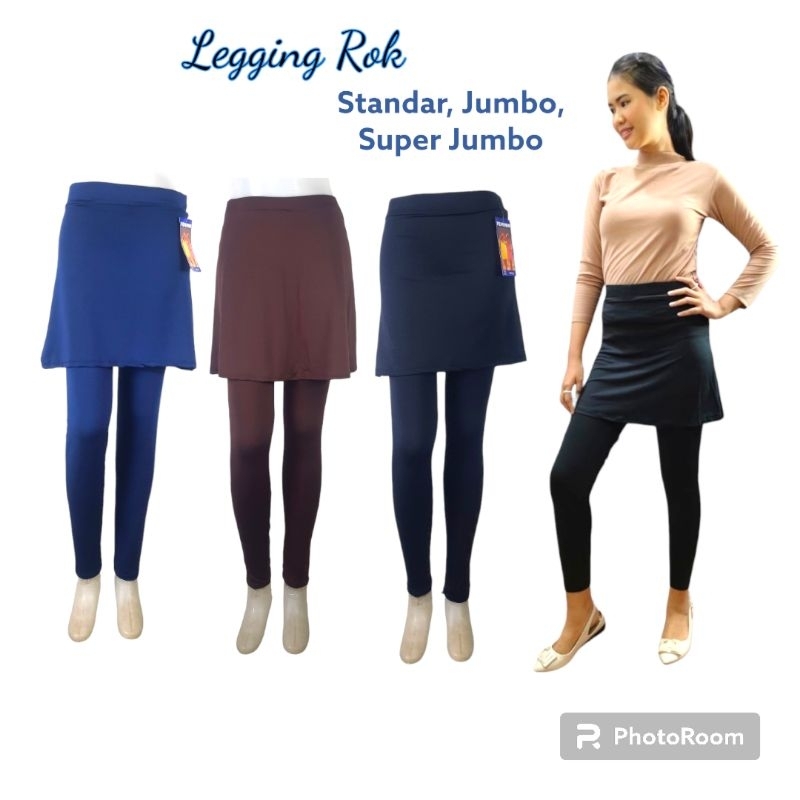Jual Legging Rok standar Jumbo Sport | Shopee Indonesia