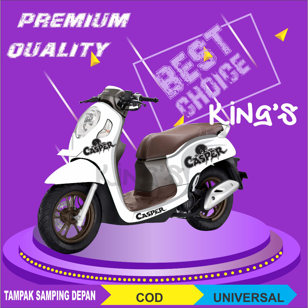 Jual stiker casper scoopy | Shopee Indonesia