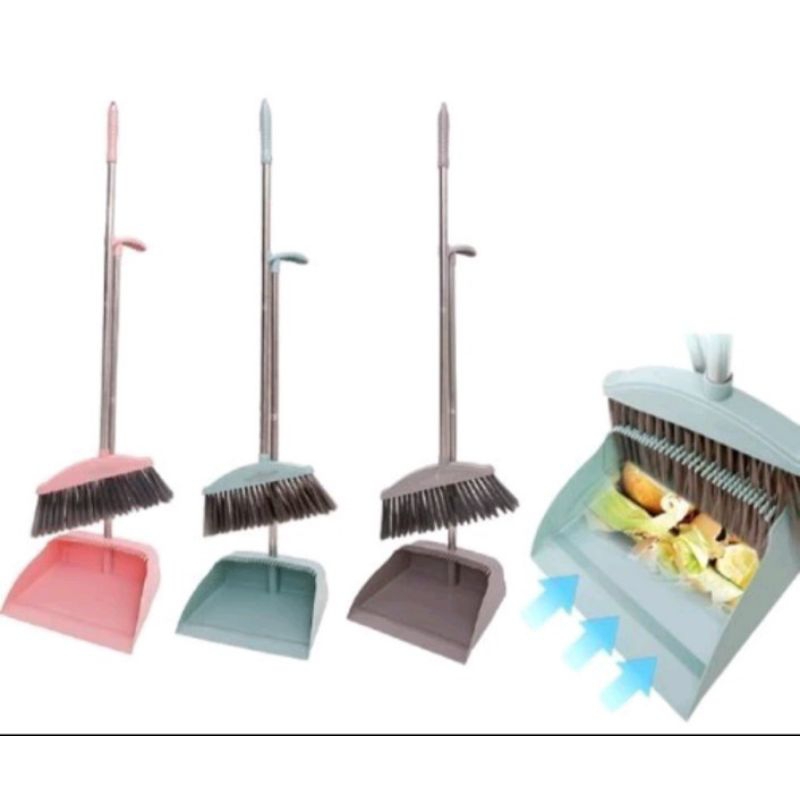 Jual Satu set sapu dan pengki viral ready model unik | Shopee Indonesia