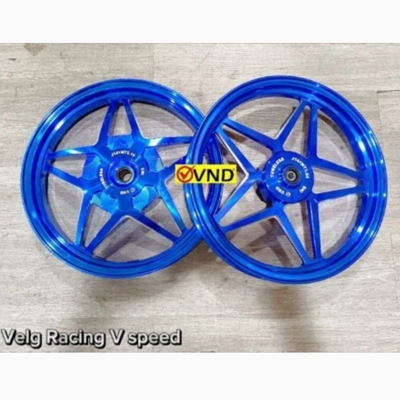 Jual Velg VND V SPEED Vario 110 125 150 160 Beat Scoopy Spacy Genio lebar 185/215-14 | Shopee ...