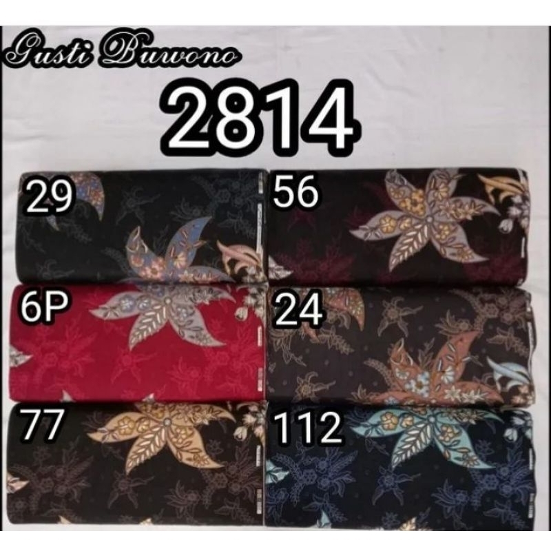 Jual Kain Batik Gusti Buwono (2814). Bahan Batik Katun Batu Raden Prima Rona Per 1/2meter = 50 ...