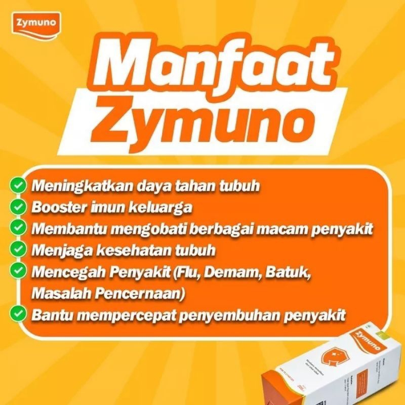 Jual ZYMUNO — Vitamin Herbal Tingkatan Daya Tahan Tubuh | Shopee Indonesia