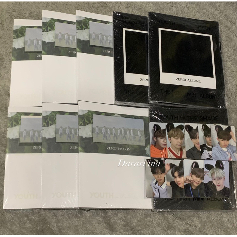 Jual [READY STOCK] ALBUM SEALED ZB1 POB MAKESTAR - Zerobaseone yits cat ear youth in the shade ...