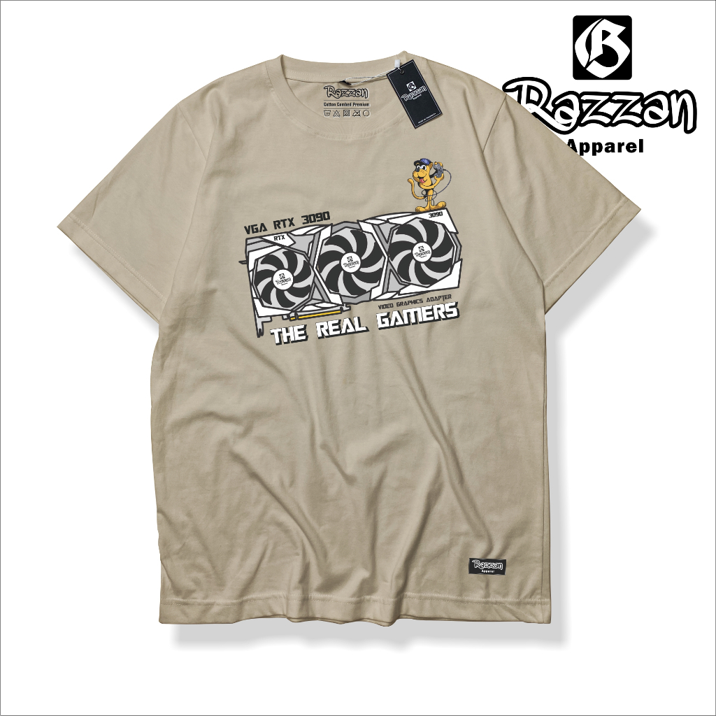 Jual Razzan T-shirt Kaos Gaming Special Vga Card Pc | Shopee Indonesia
