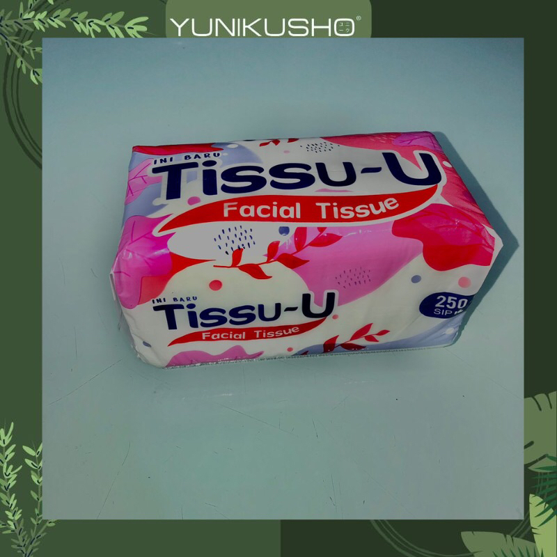 Jual Tissue facial TISSU-U 250 sheets 2 ply | Shopee Indonesia