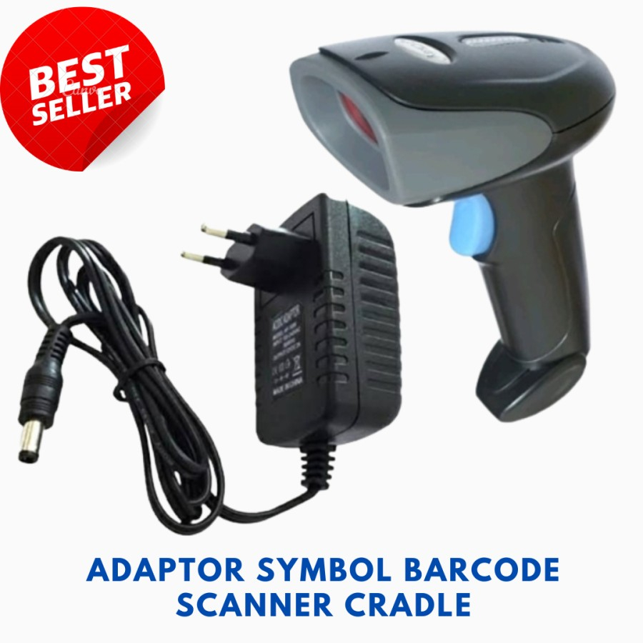 Jual Adaptor symbol barcode scanner cradle 5 Volt 2.0A 5.5mm | Shopee ...