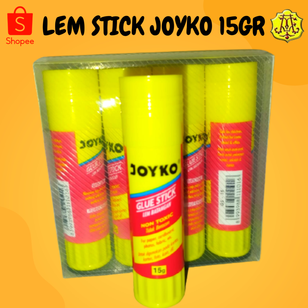 Jual LEM STICK JOYKO 15GR / LEM KERTAS JOYKO | Shopee Indonesia