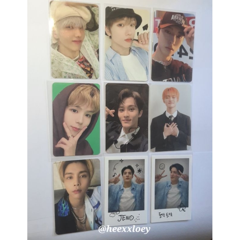 Jual pc photocard official nct pola jeno dreamvibe a&b ver set mark ...