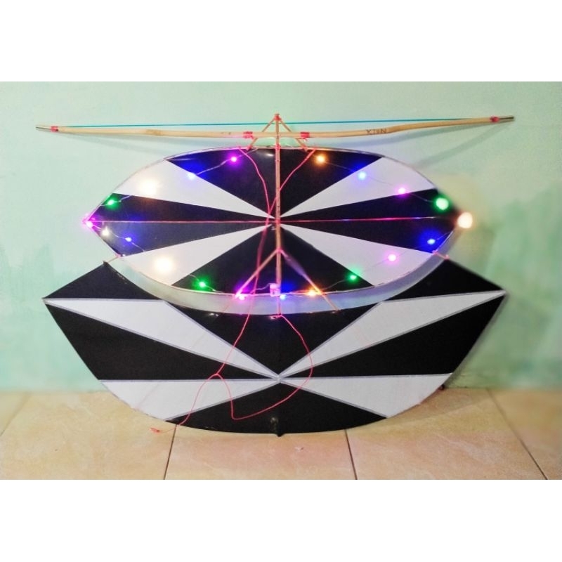 Jual LAYANGAN GAPANGAN PEGON PLUS LAMPU SIAP TERBANG TERMURAH | Shopee ...