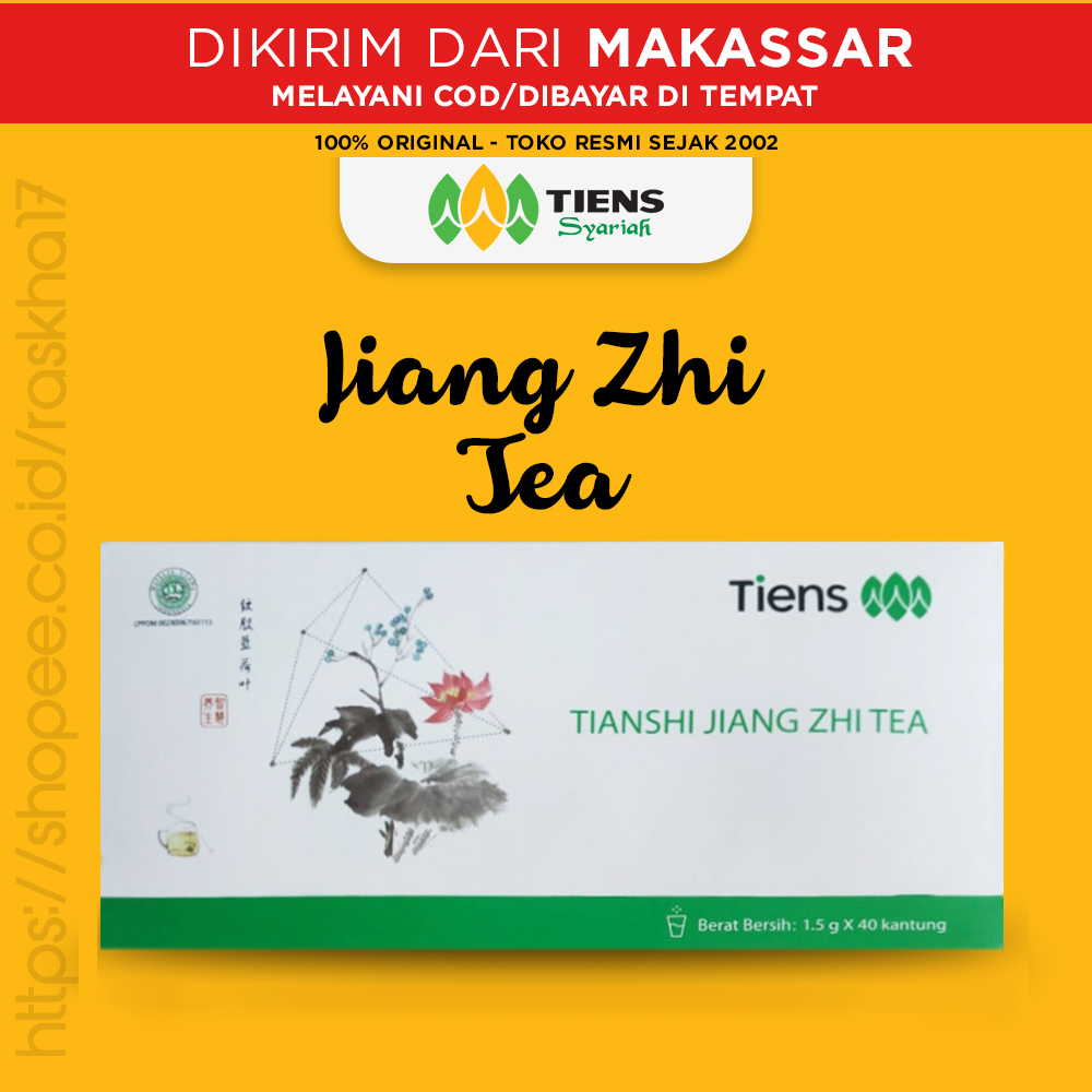 Jual Tiens Makassar : Teh Diet Jiang zhi tea Tiens Original BPOM | Teh ...