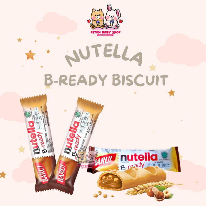 Jual Nutella B - Ready Chocolate Nutella B Ready Snack Coklat | Shopee ...