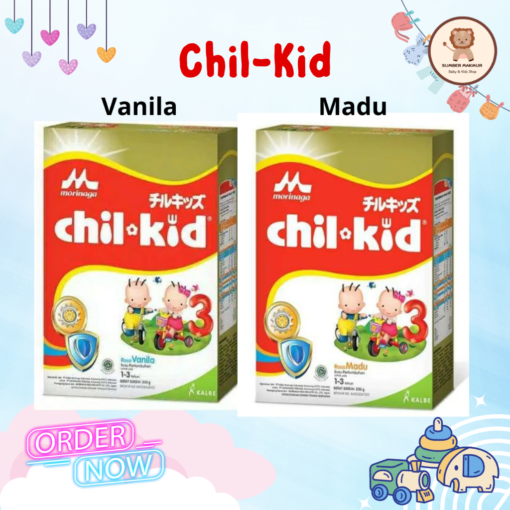 Jual Susu Morinaga Chil Kid 3 Gold Madu/Vanila 200gram | Shopee Indonesia