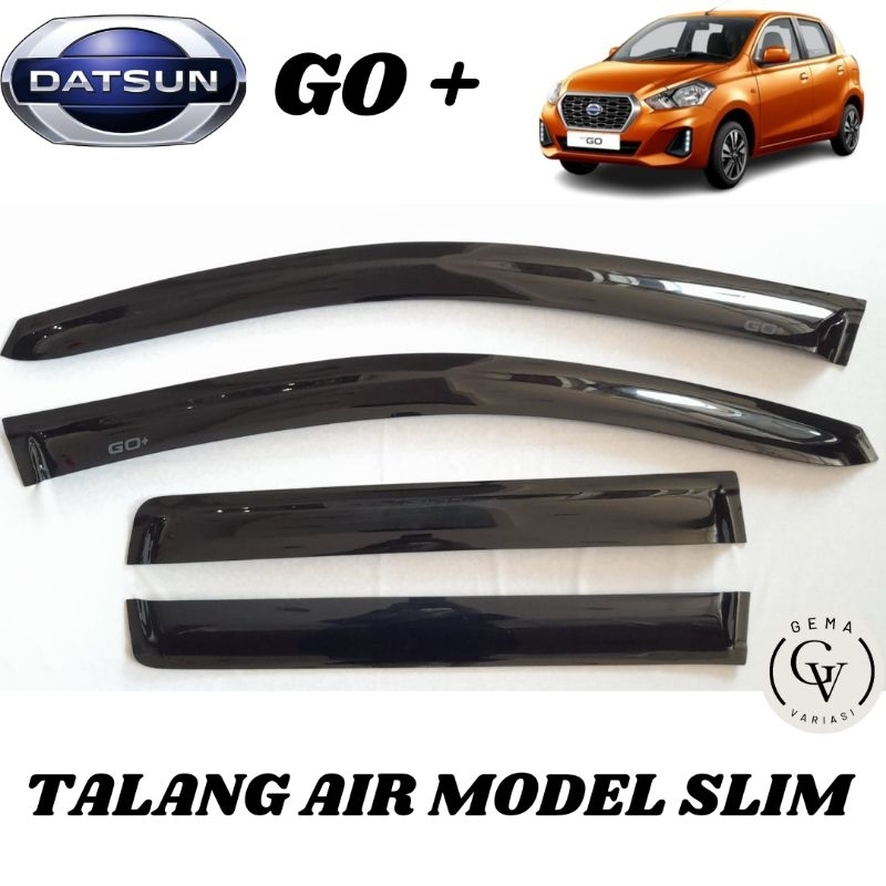 Jual Talang Air Pintu Mobil Datsun Go Model Slim | Shopee Indonesia