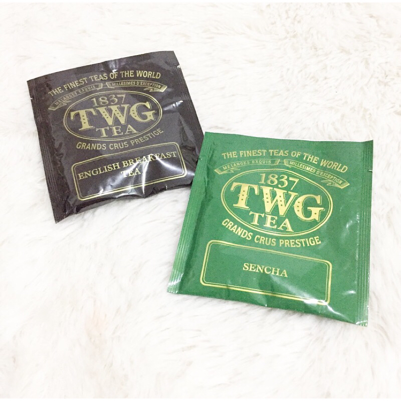 Jual TWG Original Teabag Sachet Sencha English Breakfast Tea | Shopee Indonesia